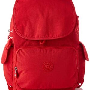 Kipling Women's City Pack, Red Rouge, Medium