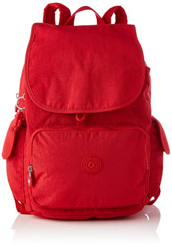 Kipling Women's City Pack, Red Rouge, Medium