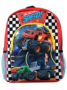 blaze & the monster machines kids school backpack