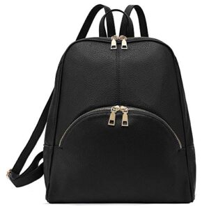 scarleton backpack purse for women, purses for women, women backpack purse, top handle mini backpack, travel backpack, h160801 – black