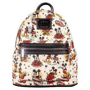 disney mickey tattoo mini backpack