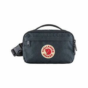 fjallraven women’s kanken hip pack, navy, blue, one size