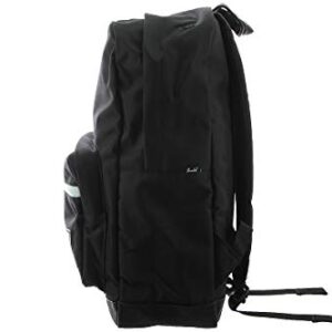 Herschel Pop Quiz Backpack, Black/Black Synthetic Leather, Classic 22L