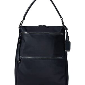 TUMI Voyageur Leigh Backpack/Tote - Black/Gunmetal