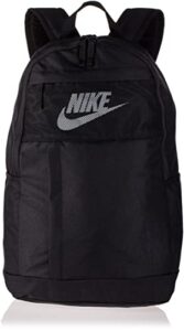 nike elemental backpack (one size, black/black/white)