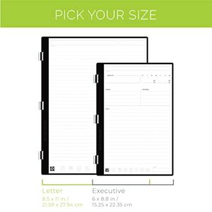 Rocketbook New Pro Lined Page Pack | Scannable Pro Pages for To Do Lists and Agendas - Write, Scan, Erase, Reuse | 20 Sheets | Letter Size: 7.8 in x 10.5 in