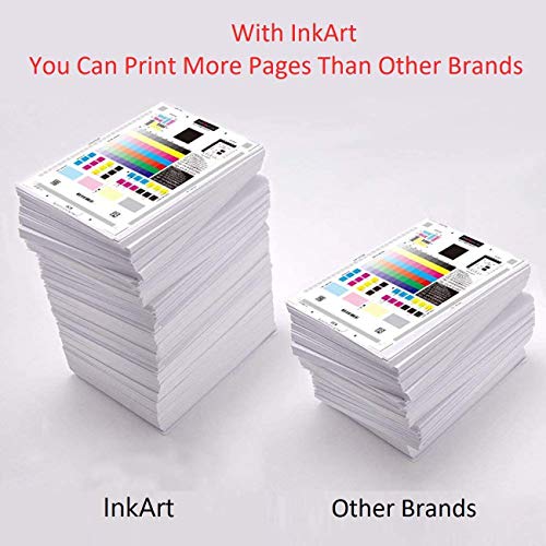 InkArt Remanufactured Ink Cartridge Replacement for Epson 200XL 200 XL T200XL to use with XP-200 XP-300 XP-310 XP-400 WF-2520 WF-2530 WF-2540 Printer (2BK, 1C , 1M, 1Y) 5 Packs