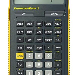 Calculated Industries 4050 Construction Master 5 Construction Calculator