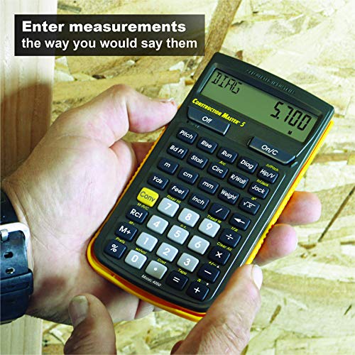 Calculated Industries 4050 Construction Master 5 Construction Calculator