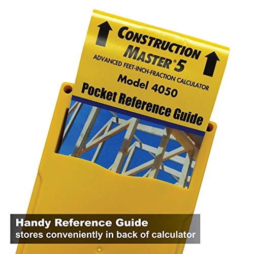 Calculated Industries 4050 Construction Master 5 Construction Calculator