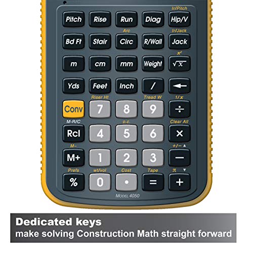 Calculated Industries 4050 Construction Master 5 Construction Calculator