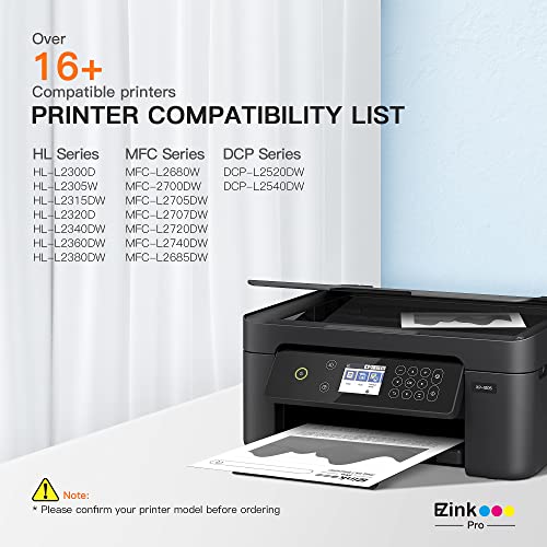 E-Z Ink Pro DR630 Compatible Drum Unit Replacement for Brother DR630 DR-630 DR 630 to use with HL-L2300D HL-L2340DW HL-L2360DW HL-L2380DW DCP-L2540DW DCP-L2540DW MFC-L2705DW MFC-L2707DW (2 Black)