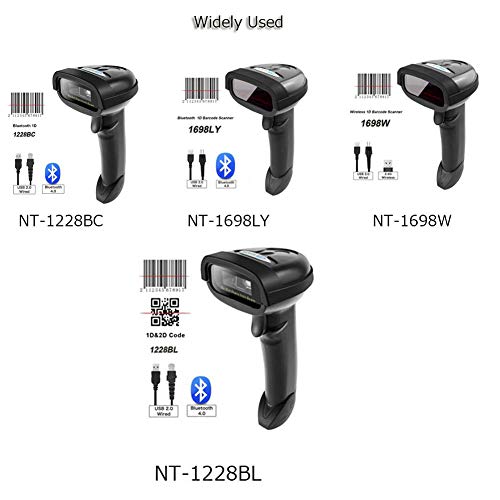 NETUM Adjustable Barcode Scanner Stand Hands Free Barcode Scanning Bar-Code Reader Cradle Holder Adjustable Goose Neck Stand for NT-1698W NT1698LY NT-1228BL NT-1228BC