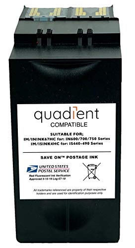 Save On Postage Ink Compatible ININK67HC Quadient Neopost Compatible Ink Cartridge - high Capacity for in Series 600/700/750 Mailing Machine Bases