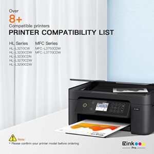 E-Z Ink Pro Compatible TN227 TN-227 Toner Cartridge Replacement for TN227 TN-227 TN227BK High Yield TN223 TN-223 Compatible with HL-L3290CDW HL-L3210CW MFC-L3750CDW MFC-L3710CW Printer (4 Pack)