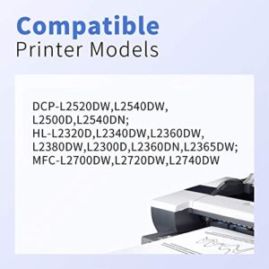 myCartridge SUPRINT TN660 Compatible Toner Cartridge Replacement for Brother TN660 TN 660 TN630 use with MFC-L2740DW HL-2360DW MFC-L2700DW HL-L2320DW DCP-L2540DW HL-L2380DW Printer (4 Pack) TN630