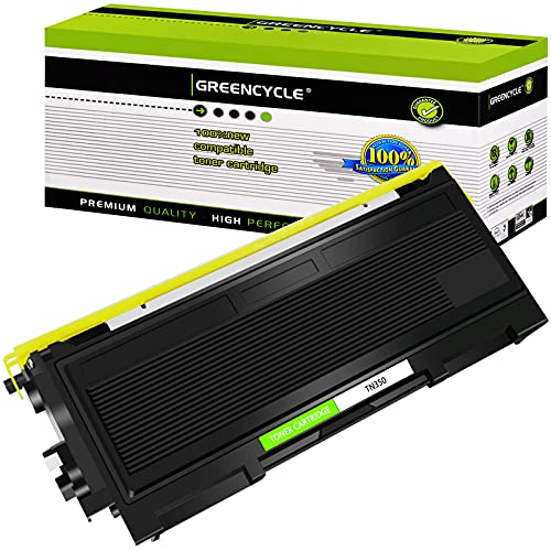 greencycle 1 Pack TN350 TN-350 Black Toner Cartridge Replacement Compatible for Brother MFC-7420 MFC-7820n DCP-7020 Printers