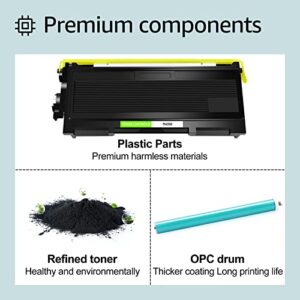 greencycle 1 Pack TN350 TN-350 Black Toner Cartridge Replacement Compatible for Brother MFC-7420 MFC-7820n DCP-7020 Printers