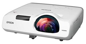 epson powerlite 530 xga 3lcd projector, white