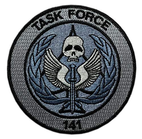 Modern Warfare Task Force 141 Logo Call of Duty Patch (Hook Fastener- P5)