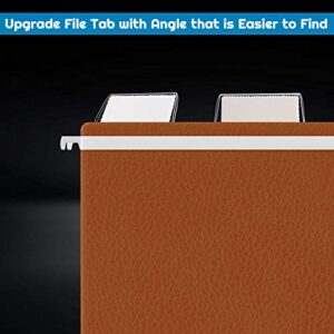 File Folder Tabs, Selizo 100 Sets Hanging File Folder Labels 2" Tabs and Inserts for Hanging Files