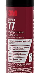 3M Super 77 Multipurpose Spray Adhesive, Low VOC, 14 oz.