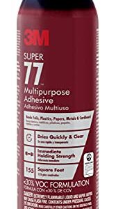 3M Super 77 Multipurpose Spray Adhesive, Low VOC, 14 oz.