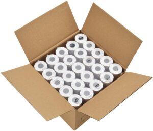 mflabel 2 1/4″ x 50′ thermal paper cash register pos receipt paper (50 rolls)