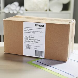 DYMO Authentic LW Extra-Large Shipping Labels for LabelWriter Label Printers, White, 4'' x 6'', 1 Roll of 220