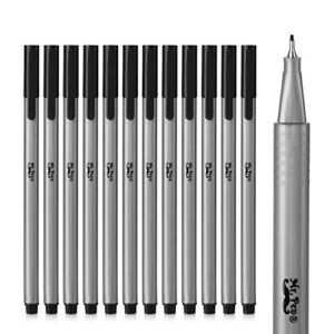 mr. pen- black fineliner pens, 12 pack, black fine point pens, pens fine point, fine liners artists, fineliners pens, school supplies, art pens, writing pens, fine tip markers, bible journaling pens