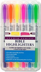 bible highlighters (set of 6)