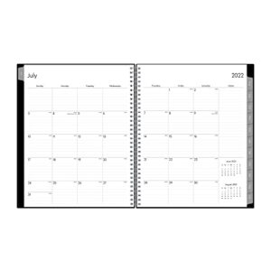 Blue Sky 2022-2023 Academic Year Weekly & Monthly Planner, 8.5" x 11", Flexible Cover, Wirebound, Enterprise (130609-A23)