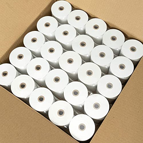 (50 Rolls) BPA FREE ROLLXY Thermal Paper - 3-1/8 x 230 Feet (CT-S300) 46 GSM …