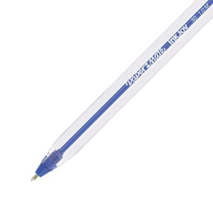 Paper Mate InkJoy 50ST Ballpoint Pens, Medium Point (1.0mm), Blue, 12 Count