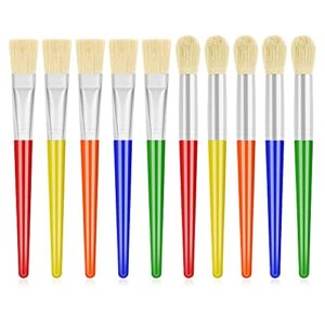 Paint Brushes, Anezus 30 Kids Paint Brushes Bulk Children Paint Brushes Set with Jumbo Round Watercolor Paint Brush and Large Flat Craft Paint Brushes