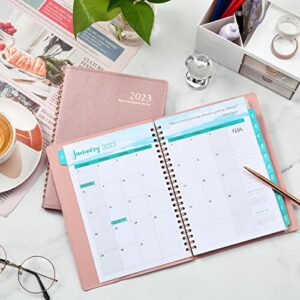 2023 Appointment Book - 2023 Weekly Appointment Book & Planner - 2023 Daily Hourly Planner 8.4" x 6.3", Mar 2023- Dec 2023, 30-Minute Interval, Soft Leather Cover, Improving Your Time Management Skill