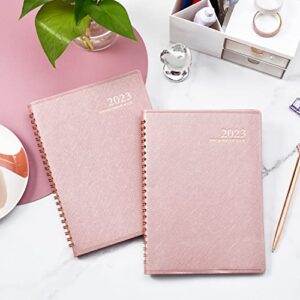 2023 Appointment Book - 2023 Weekly Appointment Book & Planner - 2023 Daily Hourly Planner 8.4" x 6.3", Mar 2023- Dec 2023, 30-Minute Interval, Soft Leather Cover, Improving Your Time Management Skill