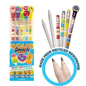 Scentco Graphite Smencils 5-Pack of HB #2 Scented Pencils