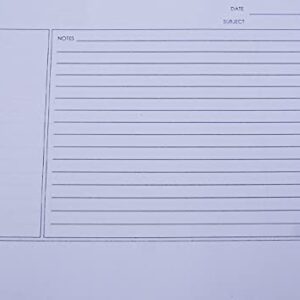 iQ Notes Organizer Tablet - Spiral Bound - 80 Sheets - 6 x 8.5 Inches