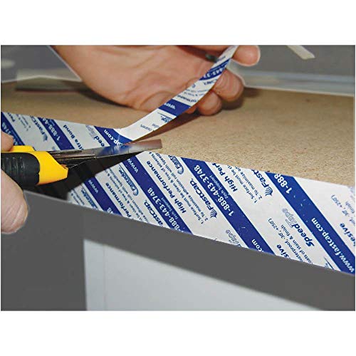 Fast Cap Laminate Tape, 2-Sided, 1 Inx50 ft, Clear (CECOMINOD016203)