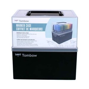 tombow 56178 marker case. easily stores and organizes 108 of your favorite tombow products