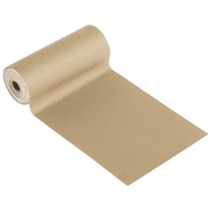 YAFCL Leather Repair Patch for Furniture, 4" x 63" Leather Repair Tape self Adhesive, Leather Repair Patch for couches car seat Sofa Jackets Handbags Medium Beige