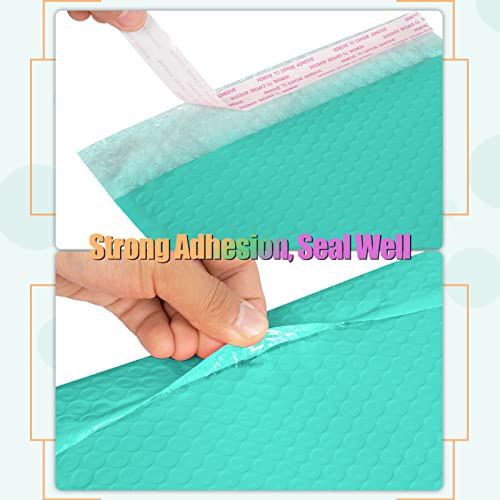 8.5 x 12 Inch Bubble Mailers 30 Pack, Self-Seal Poly Padded Envelope, Waterproof Shipping Bags for Small Business, Teal