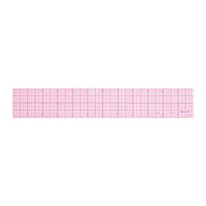 westcott 8ths 12-inch beveled transparent ruler (b-70)