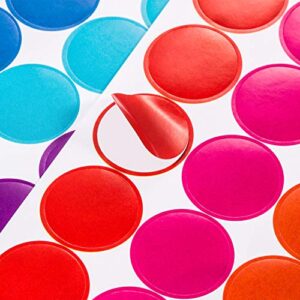 Boao Round Dot Stickers 3/4 Inch Diameter Circle Dot Labels Multicolor (2800 Pieces)