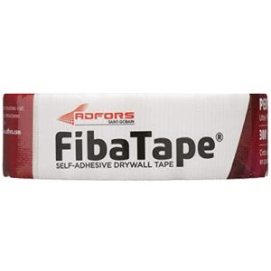 FibaTape FDW8654-U Perfect Finish, Ultra-Thin Joint Drywall Tape, 1-7/8 in. x 300 ft, White