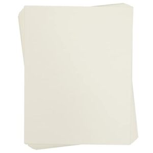 96 Sheets Antique Parchment Design Paper for Writing Letters, Printing Diplomas, Resume (8.5 x 11 In, Cream)