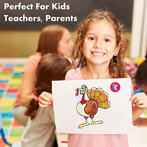 6844 PCS Incentive Stickers, 64 Sheets Round Encouragement Stickers, Animals Donuts Cupcakes Stars Hearts Motivational Teacher Classroom Reward Gifts Encourage Kids to Do Chores Go to The Toilet