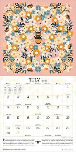 Praise for the Pollinators 2023 Wall Calendar: Nature's Superheroes | 12" x 24" Open | Amber Lotus Publishing