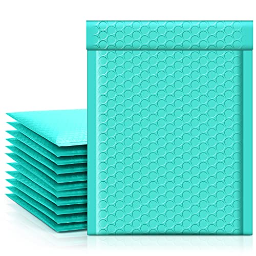 Metronic Bubble Mailers 6x10 Inch 25 Pack, Teal Padded Envelopes,Waterproof ,Cushioning Self Seal Adhesive Padded Mailers for Shipping Bags,Boutique,Small Business Bulk #0